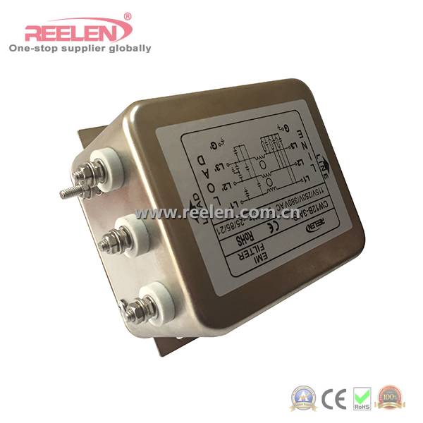 3A Three Phase Bolt Type EMI Filter